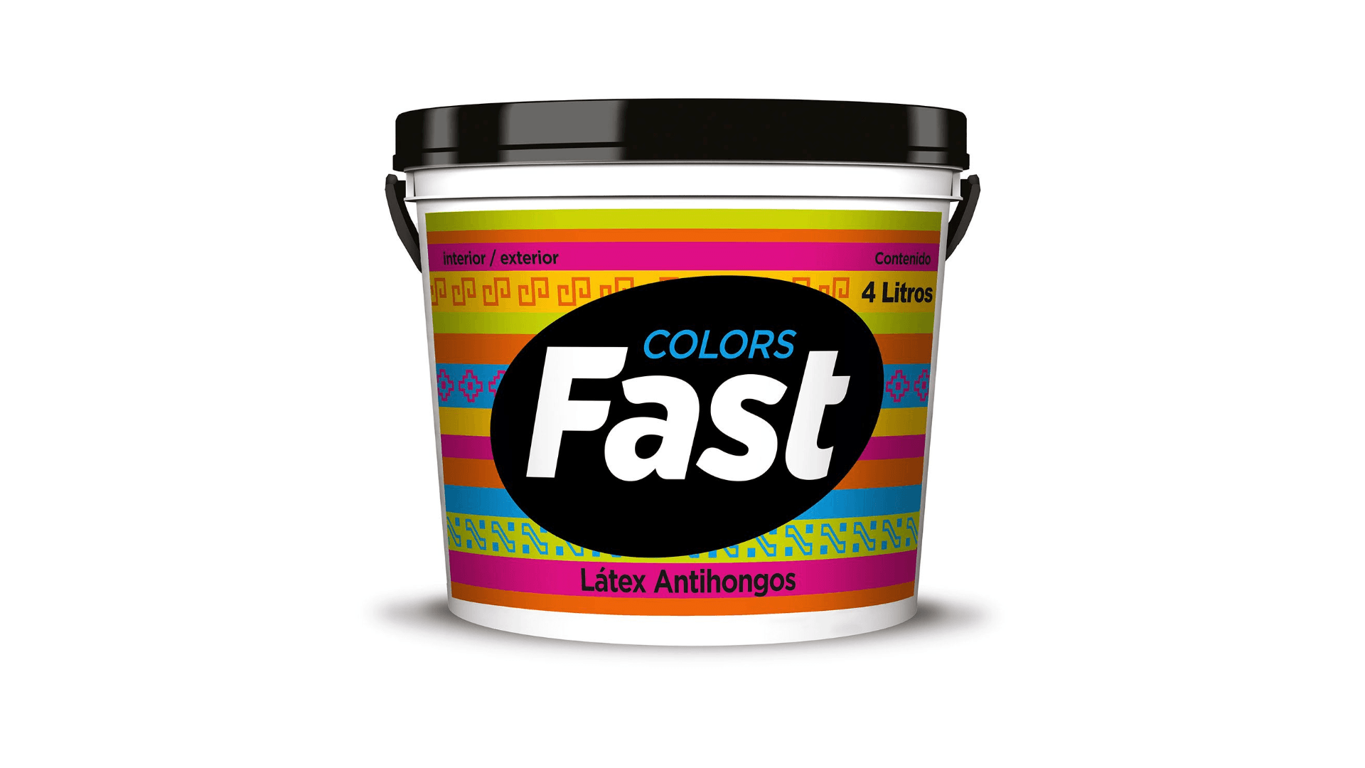 Latex Fast 4 Litros Coral Tricolor