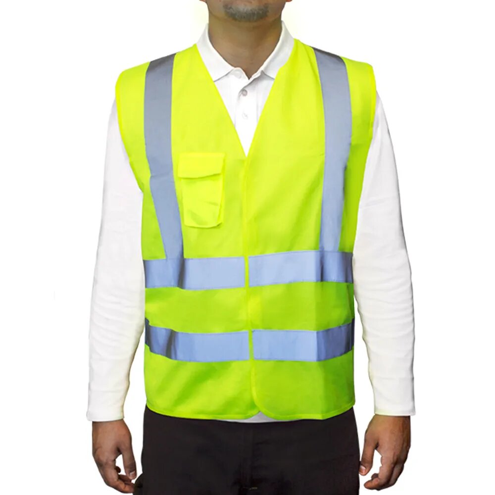 Chaleco Reflectante Amarillo 4 Cintas Rfx