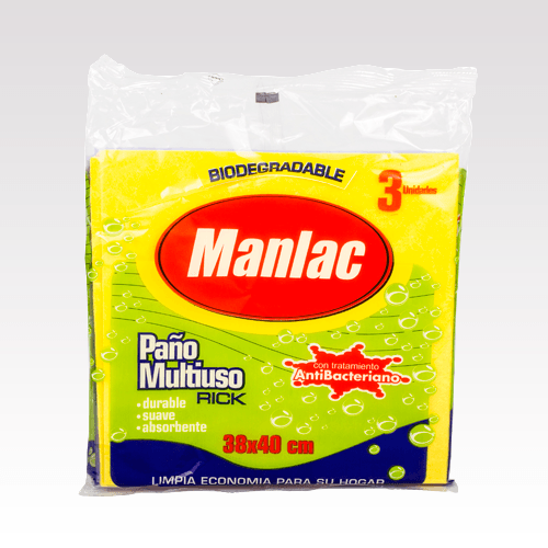 Paño Rick Multiuso X3 Manlac