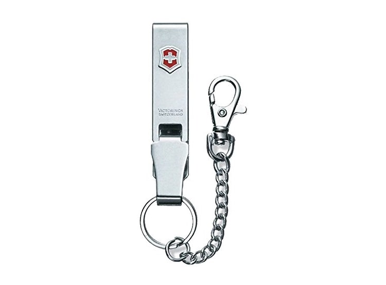 Clip Llavero Para Cinturon Con Cadena Victorinox