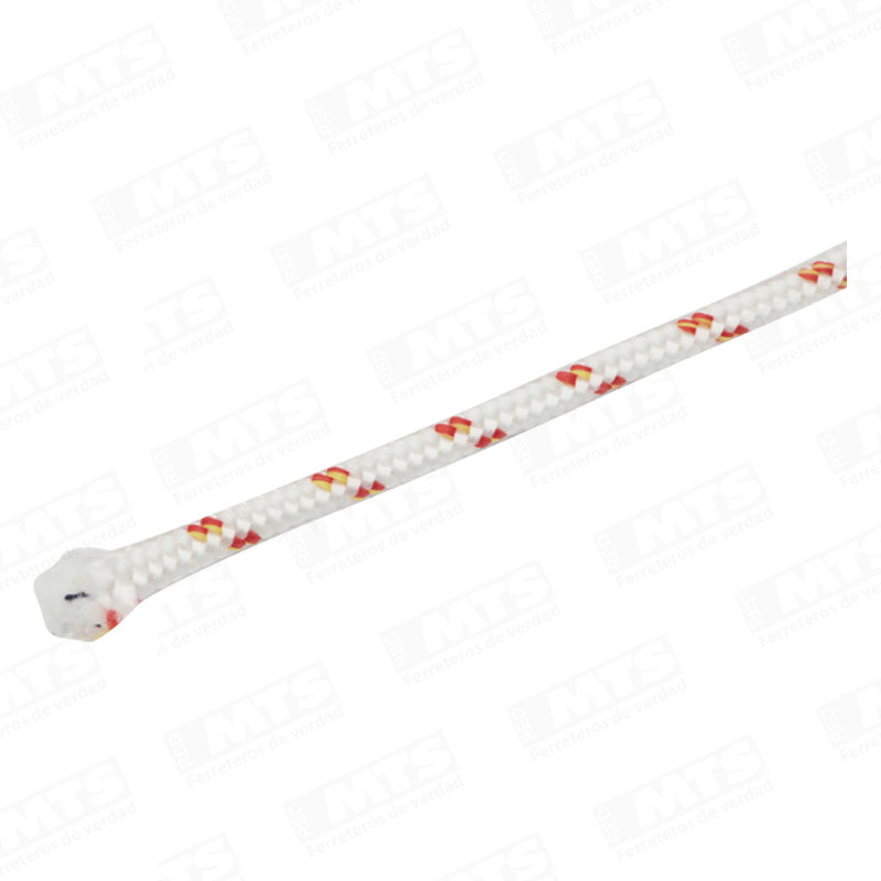 Piola Polipropileno 6Mm Trenz Bicolor