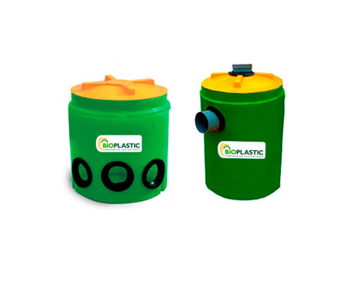Kit Instalacion Para Fosa Septica 2.000Lt Bioplastic