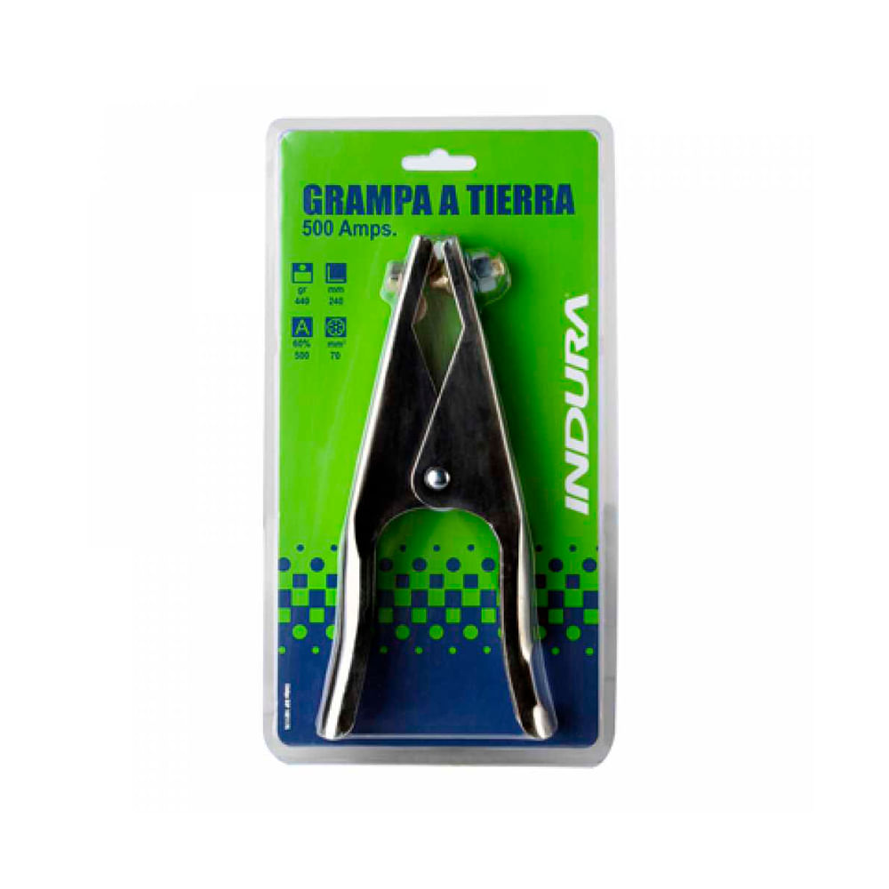 Pinza Tomatierra 500 Amperes Indura