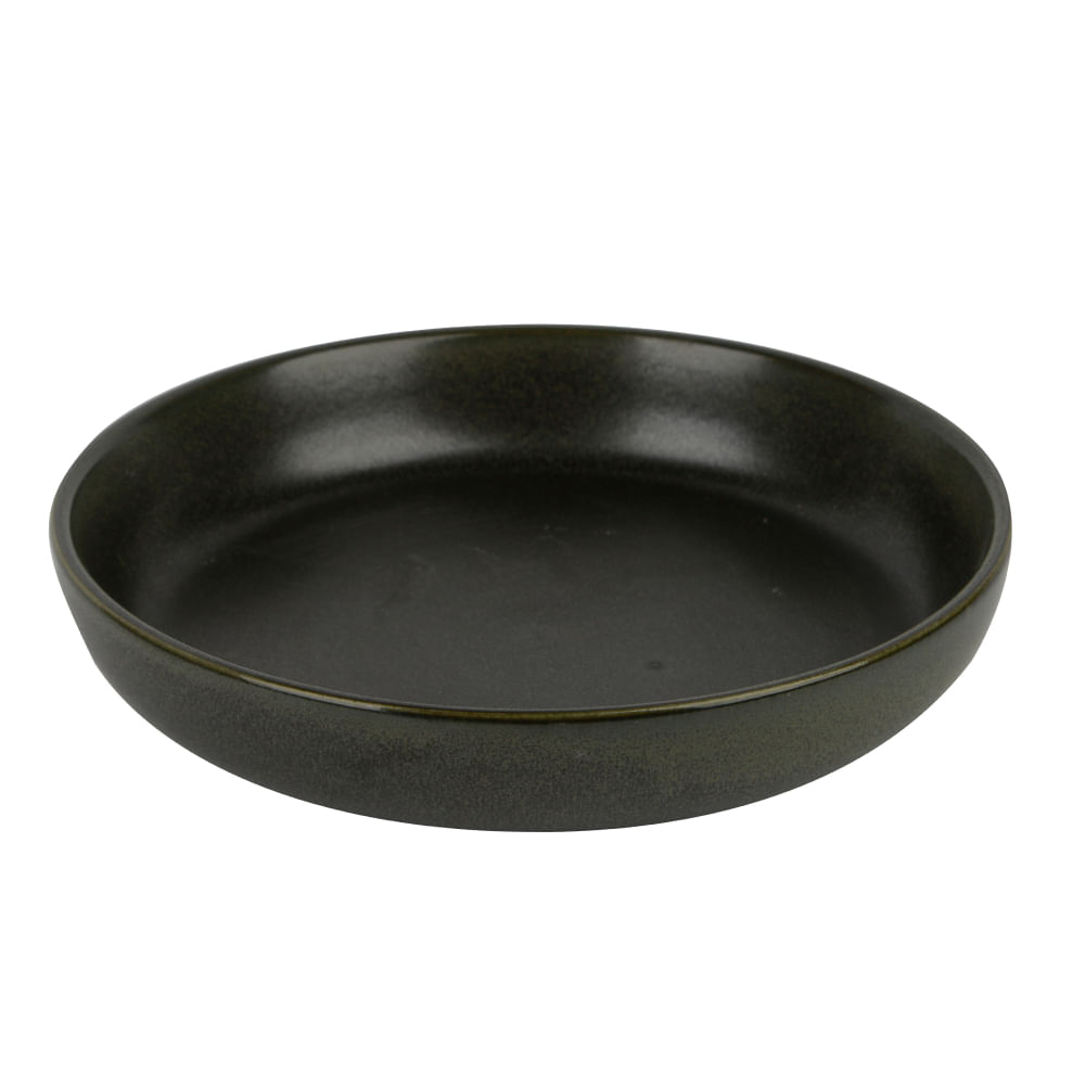 PLATO LOZA REDONDO 21X4,5X21CM HOME WELL