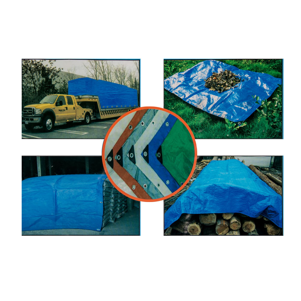 Lona Multiuso Azul 5X6 Bighouse