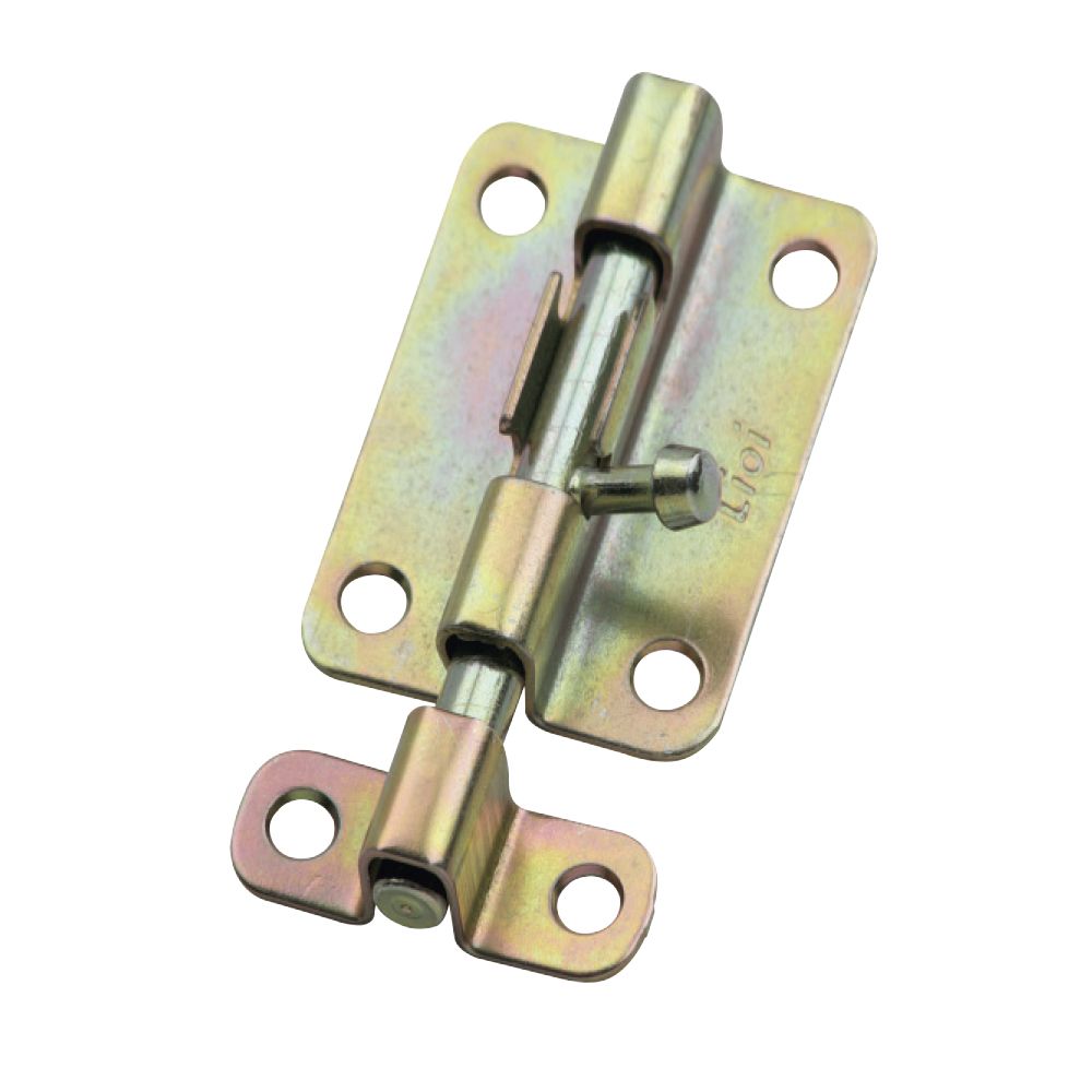 Picaporte Base Recta 1078 2 1/2 Zincado Lioi