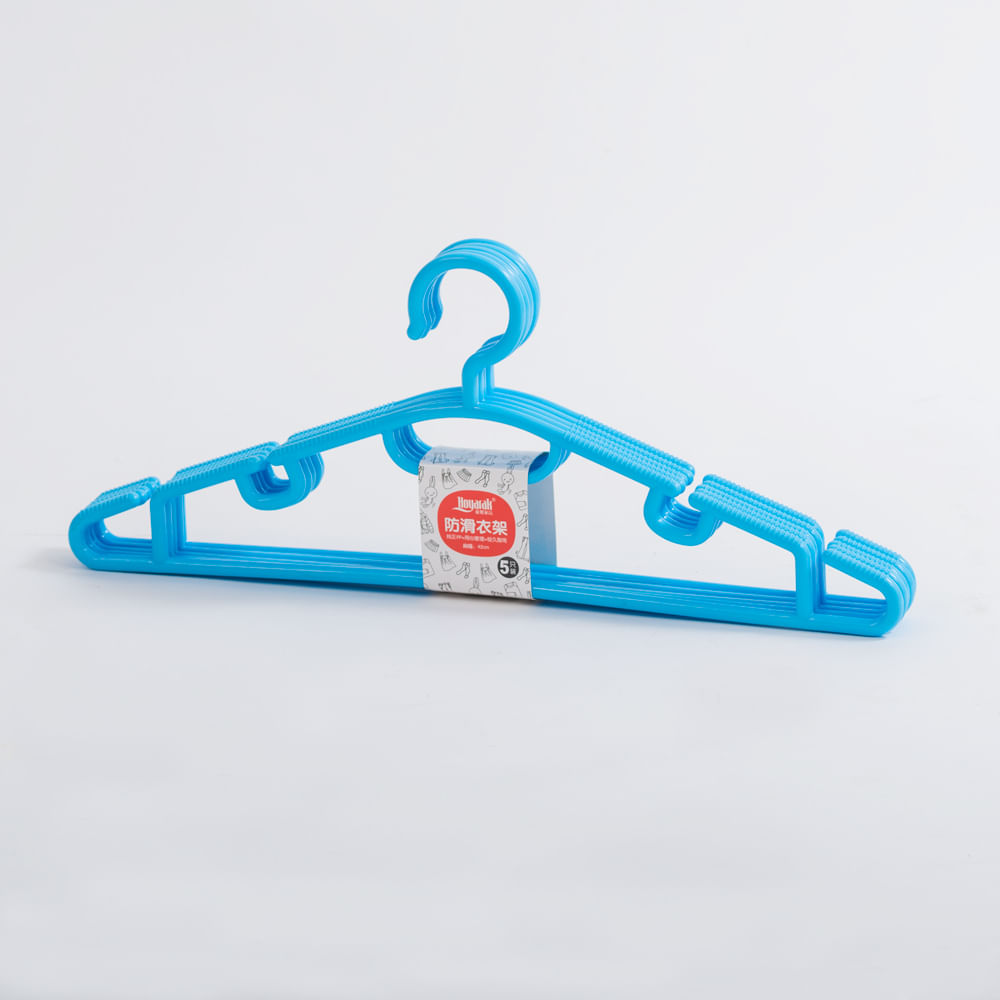 Colgador Ropa 5Un Plastico Bighouse
