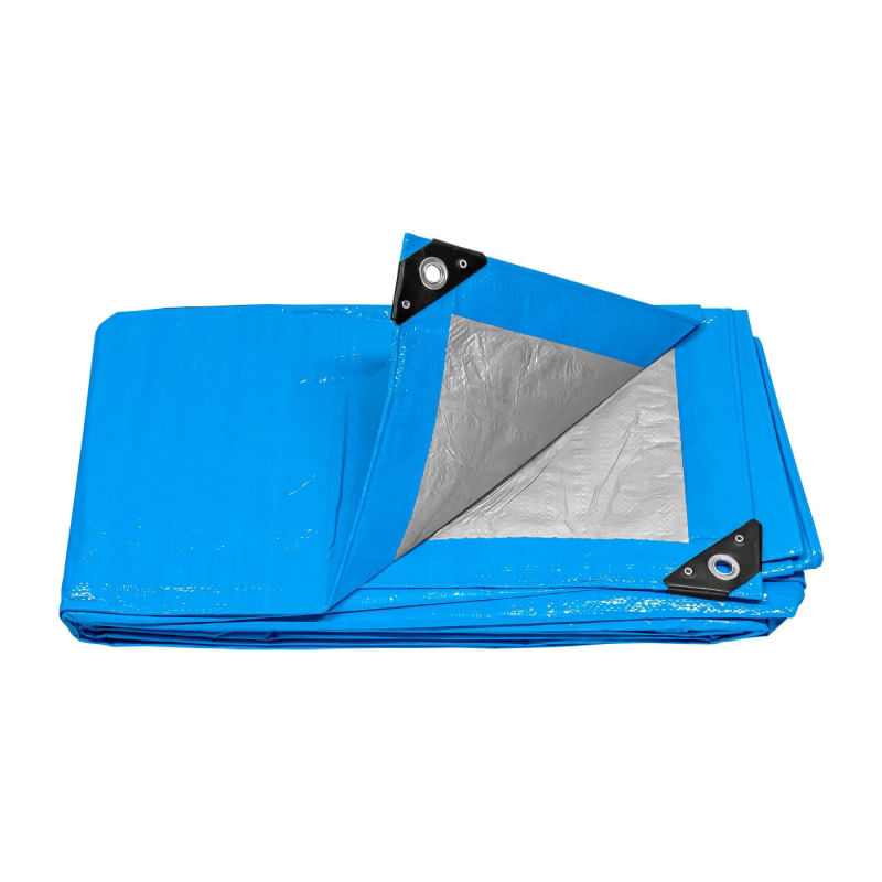 Lona Multiuso 6X4 Azul Espesor 0.14Mm Pretul