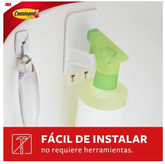 Porta Botella De Spray X2 Command Brand 3M