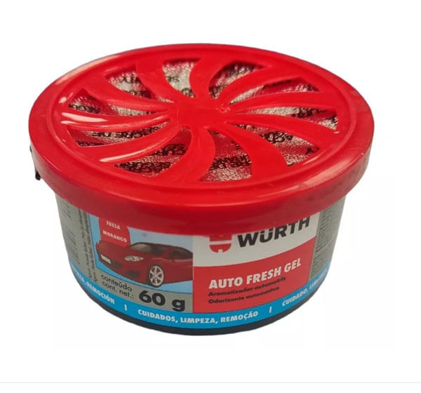 Aromatizador Para Auto Olor Fresa Fresh Gel