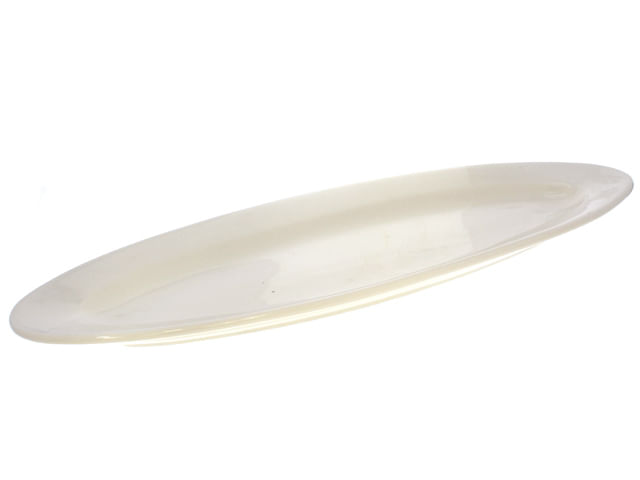 Plato 45Cm Ceramica Blanco