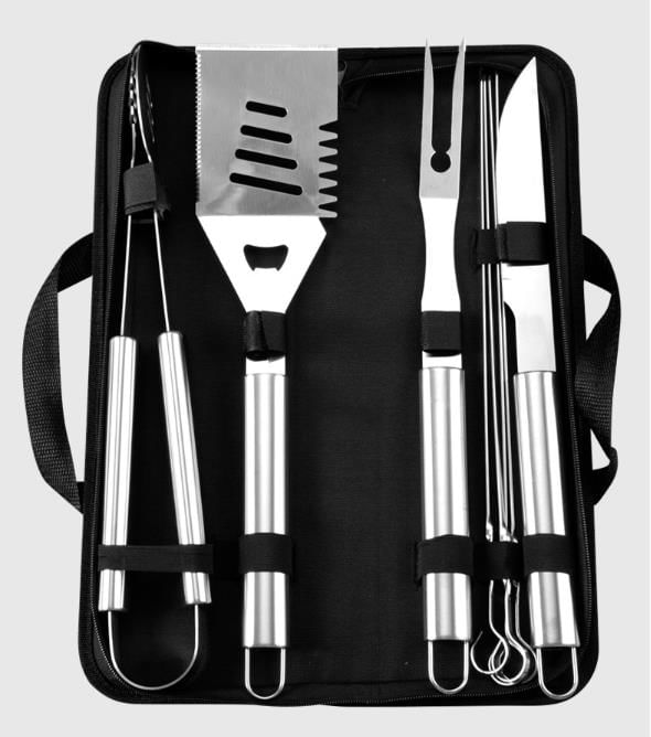 Set Parrillero 8 Unidades Con Estuche Bighouse