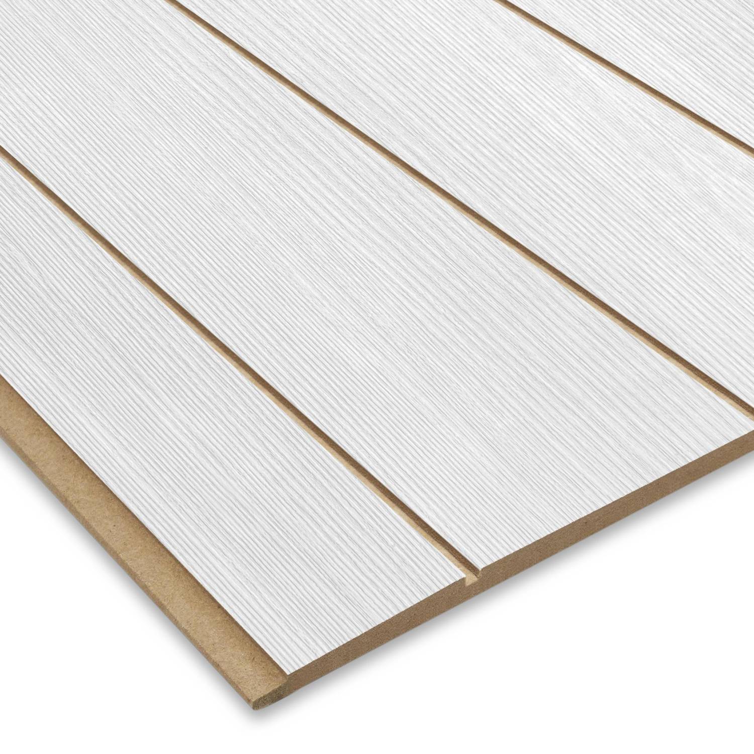 Mdf Ranurado Blanco 5.5Mmx1.22X2.44Mt Masisa