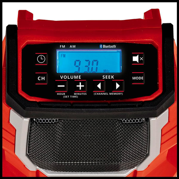 Radio Parlante Inalambrica 18V Bluetooh Tc-Ra 18 Li Bt Sin Bateria Einhell