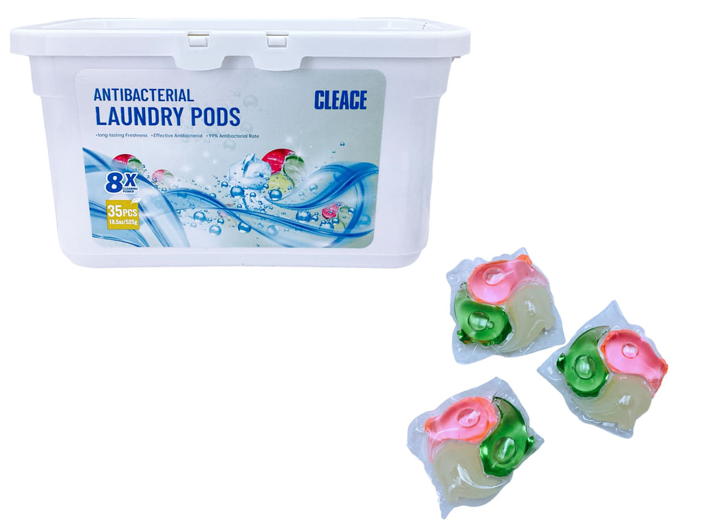 Detergente En Capsulas 525Gr Cleace