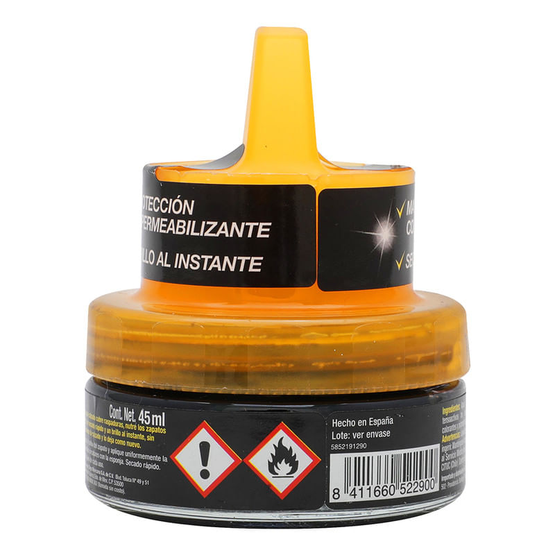 Betun Para Zapatos Negro 45Ml Yak