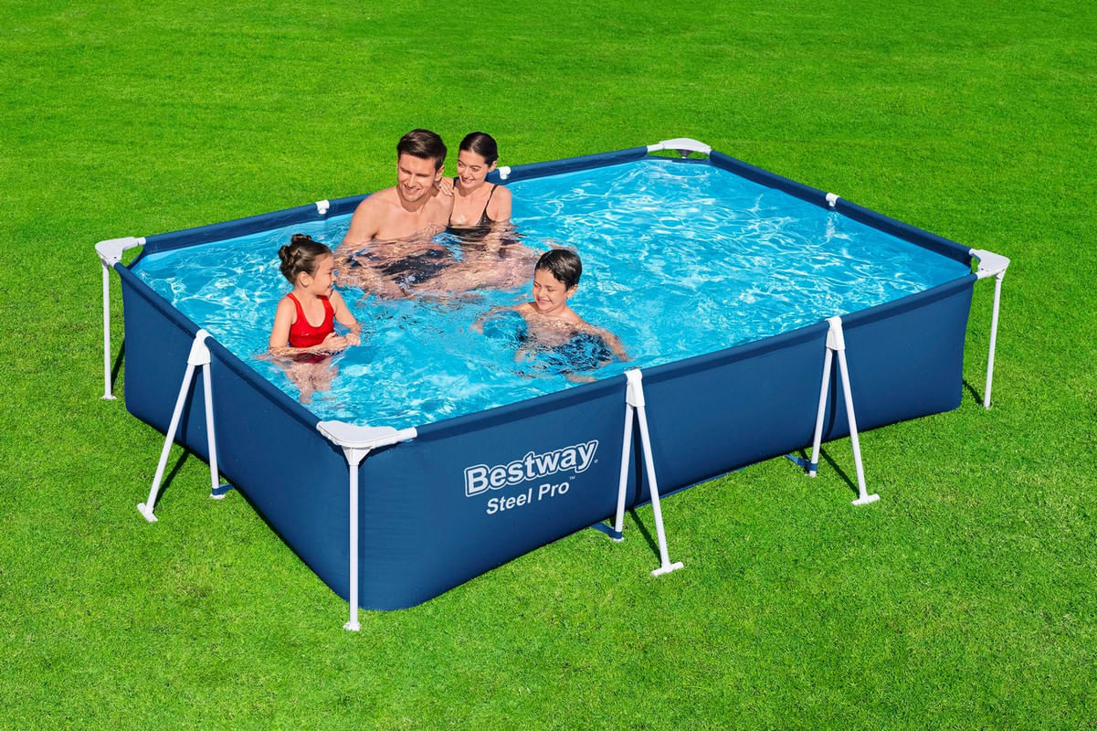 Piscina Estructural Rectangular 300X201X66Cm 3300Lts Bestway