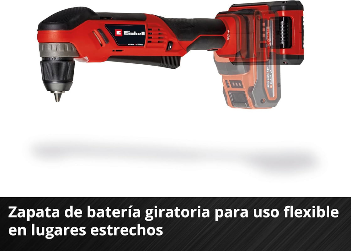 Taladro Angular Inalambrico Te-Ad 18 Li - Solo Einhell