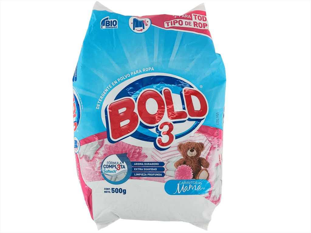 Detergente Polvo 500G Carinitos Bold 3