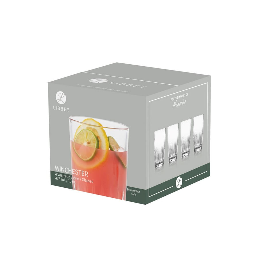 Vaso De Vidrio 473Ml Winchester Libbey