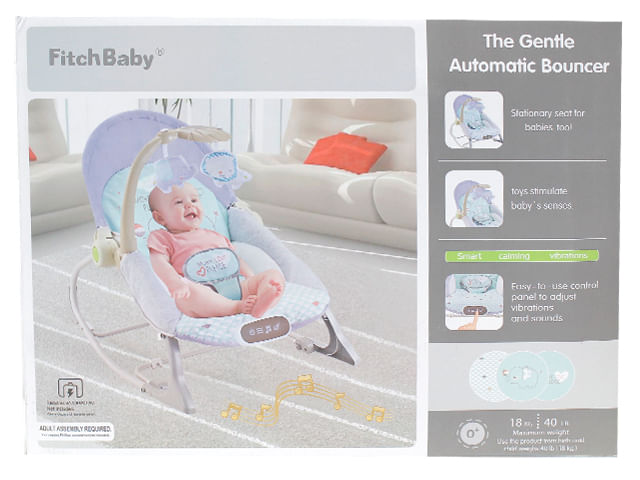 Mecedora Para Bebe 68X50X60Cm Gris Fitch Baby