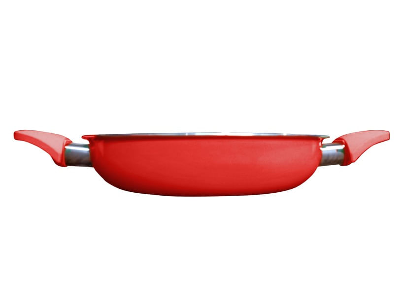 Paila 18Cm Titanio Montecarlo Rojo Doral