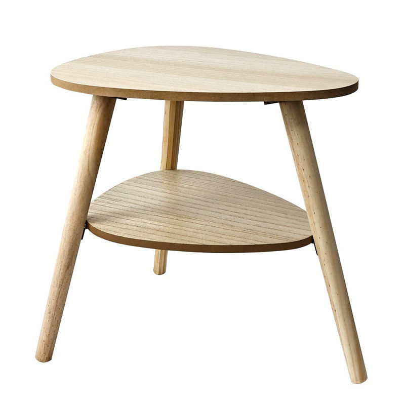 Mesa Lateral 45X35X46.5Cm Madera Natural Chantilly