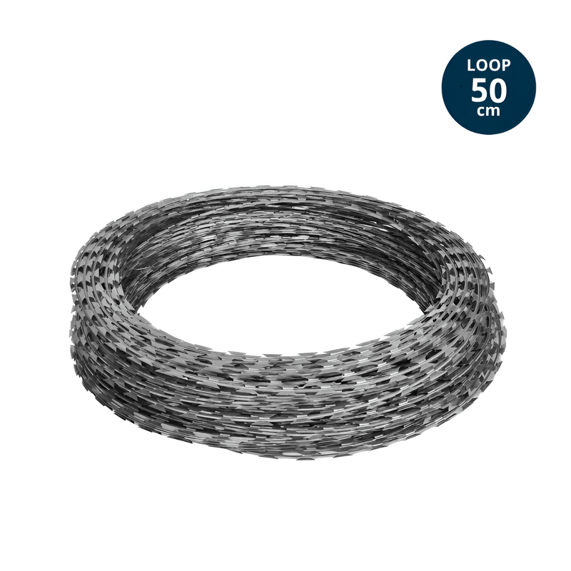 Concertina Corta 500Mmx10Mt Caja Cerram