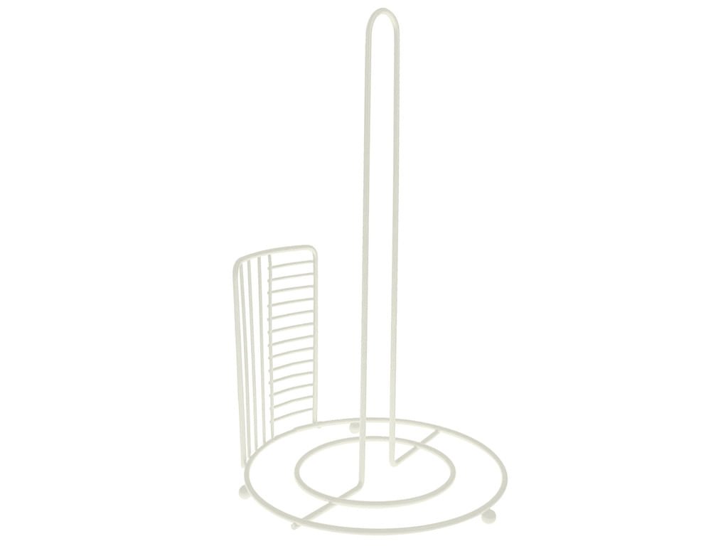 Porta Rollo Papel Nova 18.5X18.5X31.5Cm Blanco Life Art